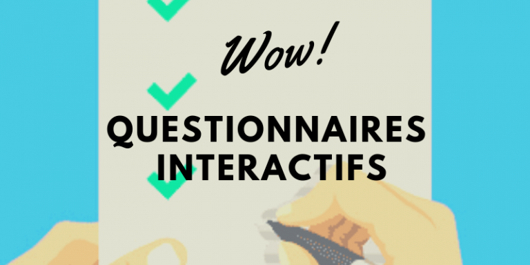 Les Questionnaires Interactifs Ressources